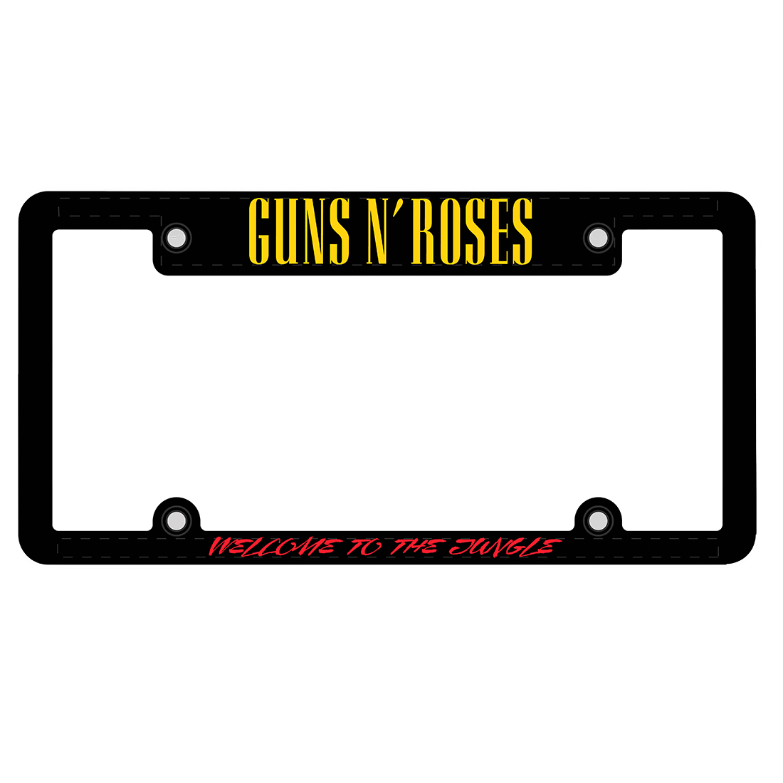 Welcome to The Jungle license plate frame - Guns N' Roses UK