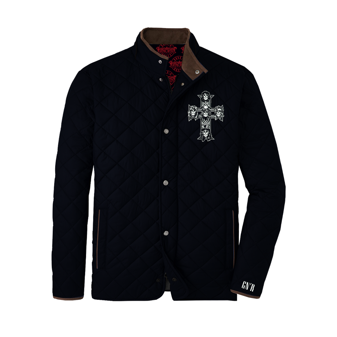 GN'R Quilted Jacket - Guns N' Roses UK